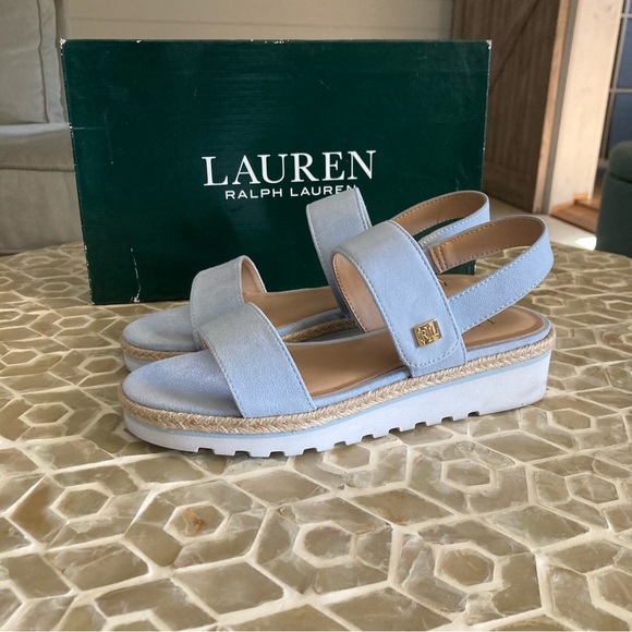 Lauren Ralph Lauren | Shoes | Lauren Ralph Lauren Jewelle Sandal In ...